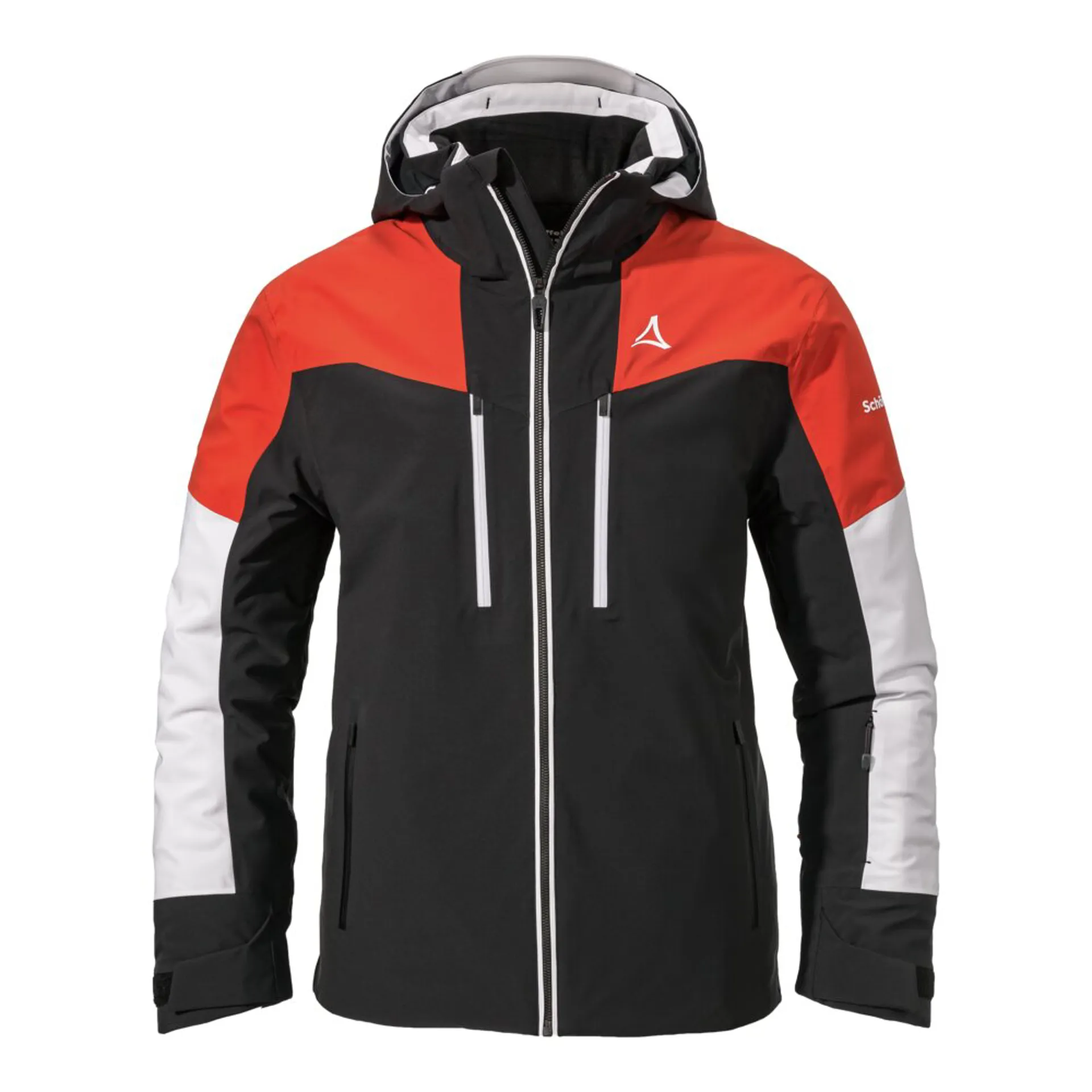 Schoffel Tanunalpe Mens Ski Jacket - Black Red