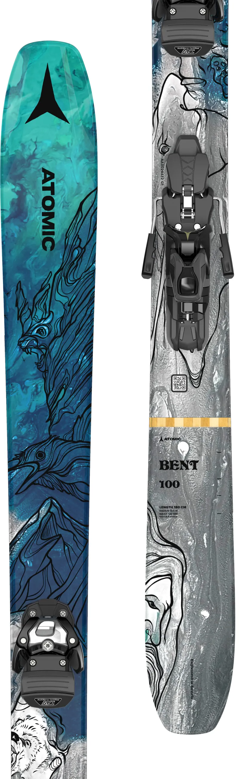 Atomic Bent 100 with Warden 11 MNC Bindings
