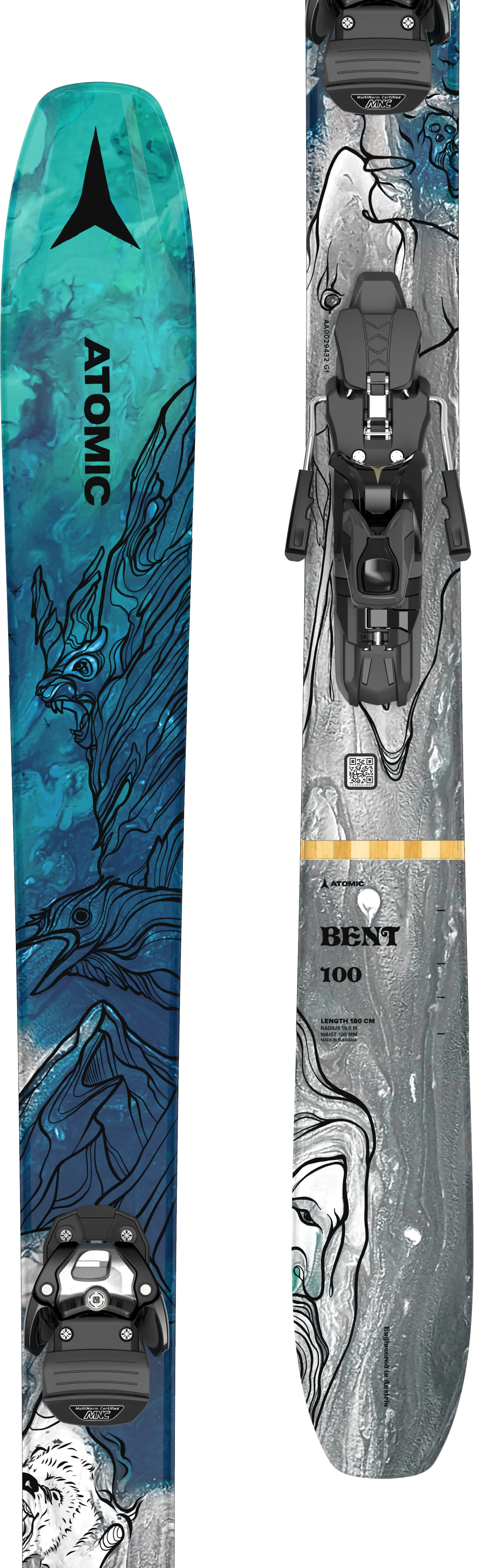 Atomic Bent 100 with Warden 11 MNC Bindings