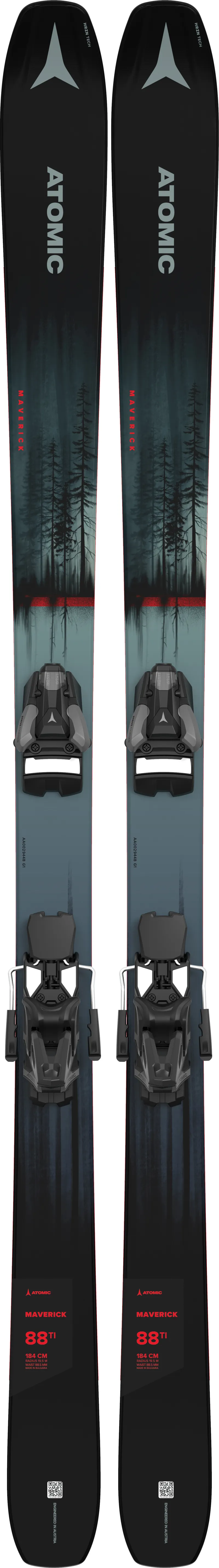 Atomic Maverick 88 Ti with Strive 14 Grip Walk Bindings