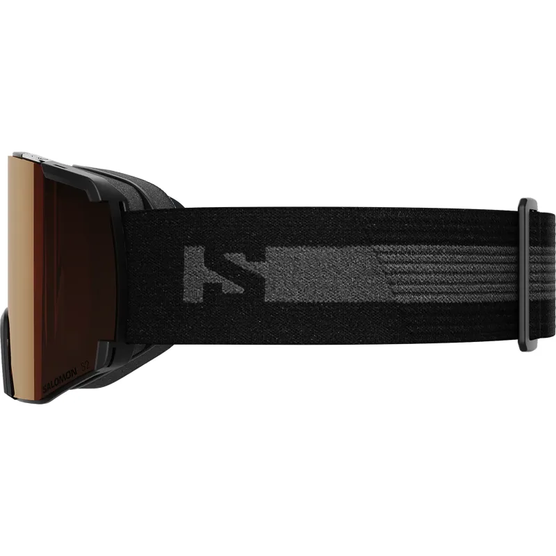 Salomon S View Goggles Black with Universal Tonic Orange Lens