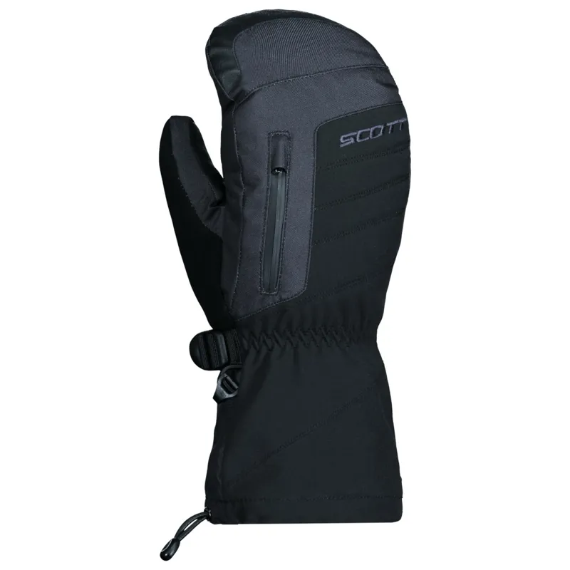 Scott Ultimate Pro Mens Ski Mittens in Black - The Ski Shop