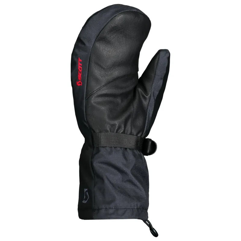 Scott Ultimate Pro Mens Ski Mittens in Black - The Ski Shop