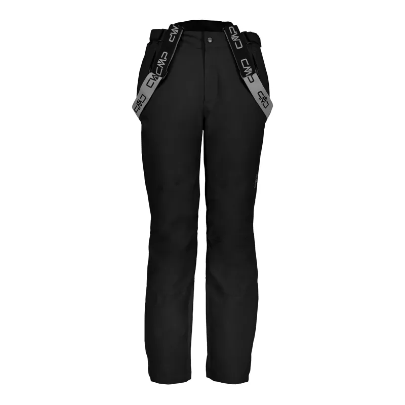 CMP Arron Mens Short Ski Pants in Black - The Ski Shop