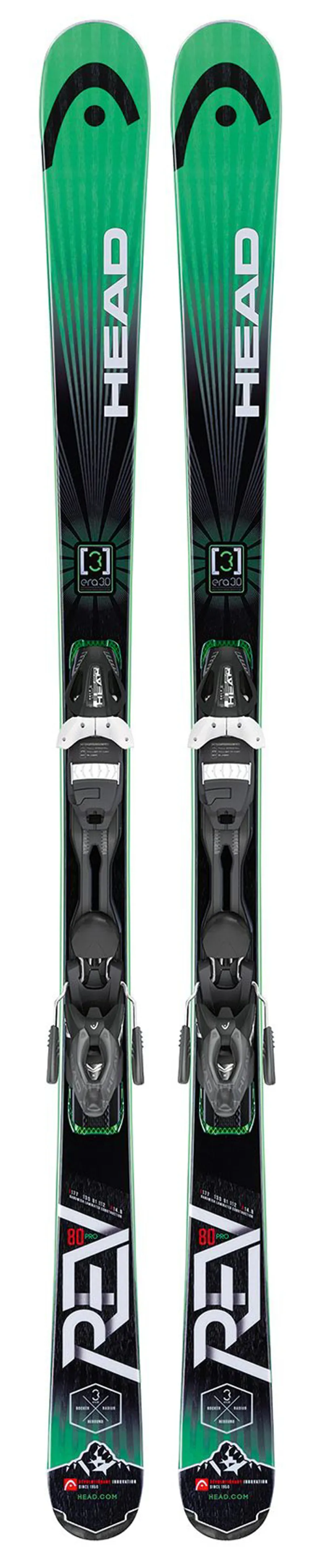 Head Rev 80 Pro Skis with Bindings