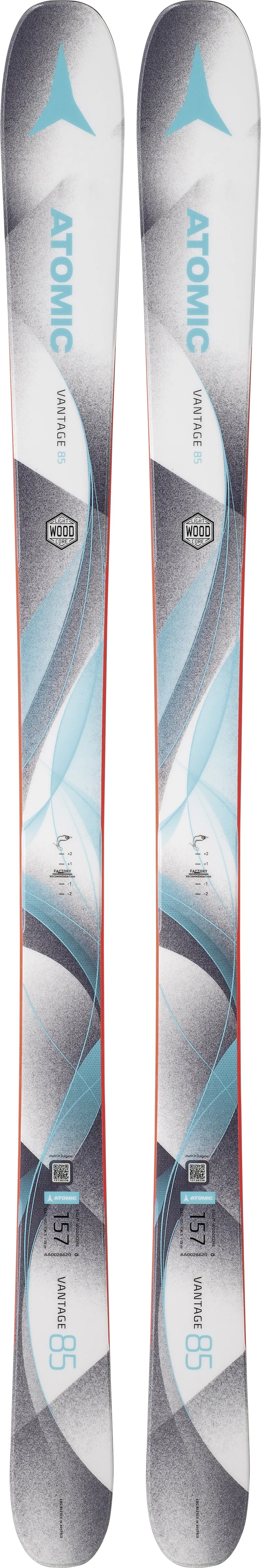 Atomic Vantage 85 W Womens Skis with Warden 11 Bindings