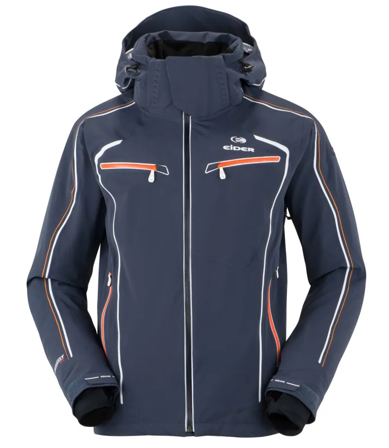 Eider Sapporo Mens Ski Jacket in Dark Blue - The Ski Shop
