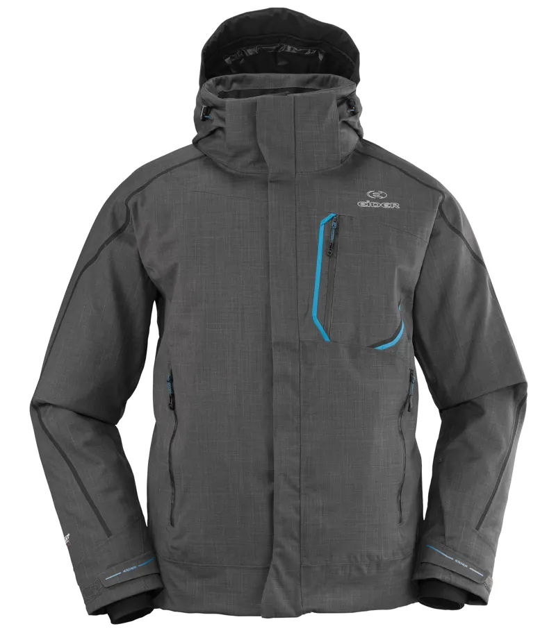 Eider Lillehammer Mens Jacket in Graphite | waterproof | Breatheable ...