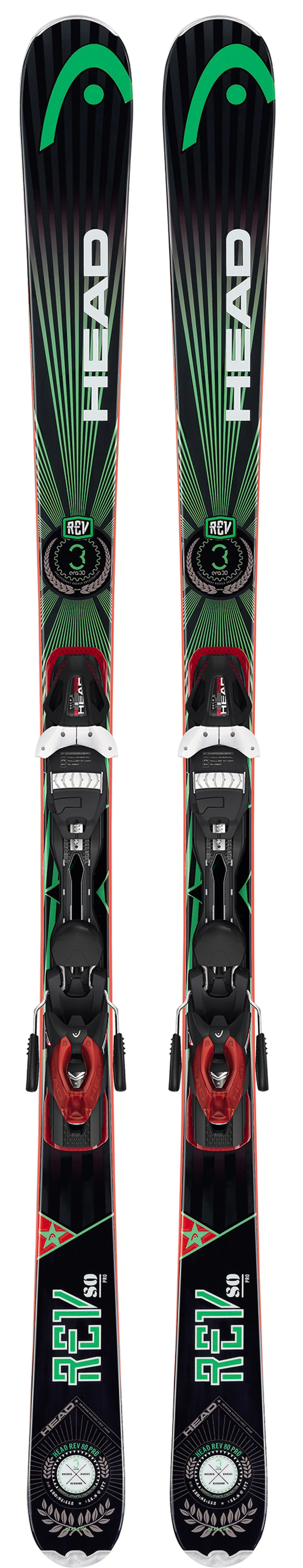 2014 Head Rev 80 Pro Skis with PR11 Bindings |ALL MOUNTAIN|OFF PISTE ...