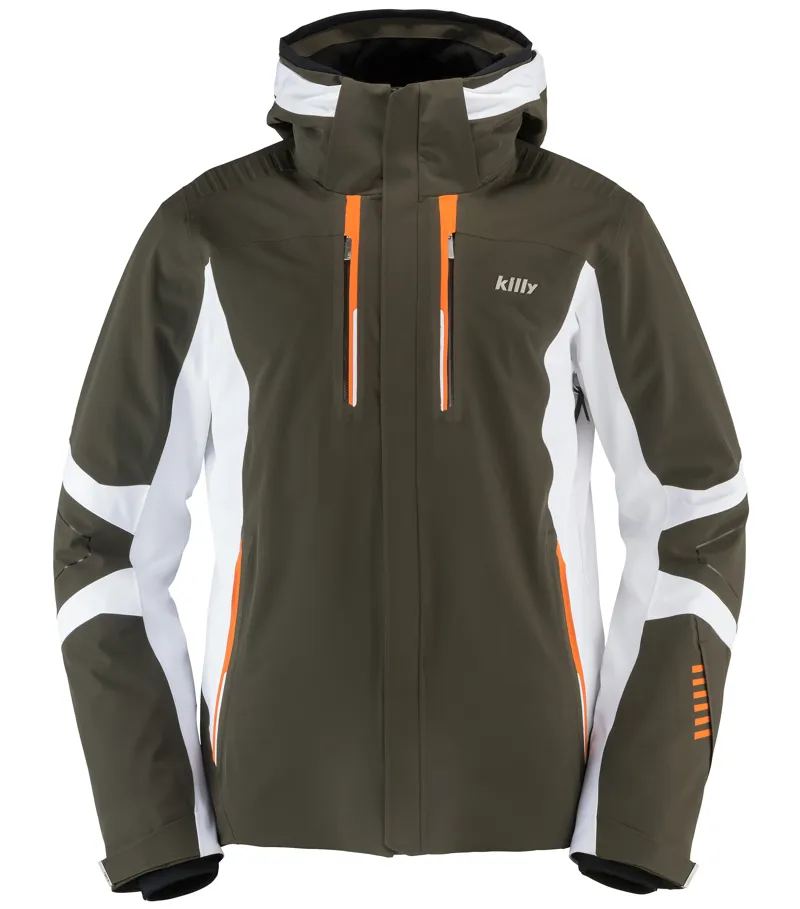 Killy Racing Mens Ski Jacket in Deep Forest