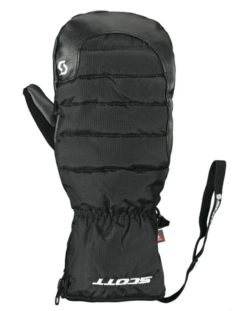 Scott Ultimate Down Mens Ski Mittens In Black The Ski Shop