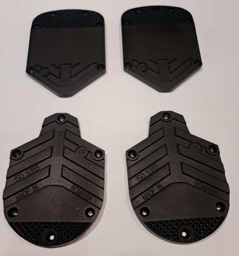 Replacement Ski Boot Heels and Toes Set 4mm Lifters for Salomon X